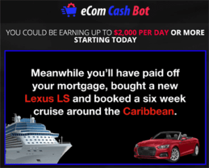 eCom Cash Bot Scam Review – A Typical Scam Sales Copy
